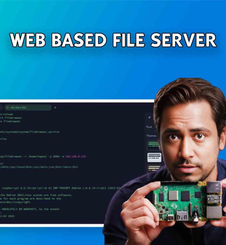 Make A Web Based File Server On Raspberry Pi With Filebrowser Tricknology Raspberry Pi